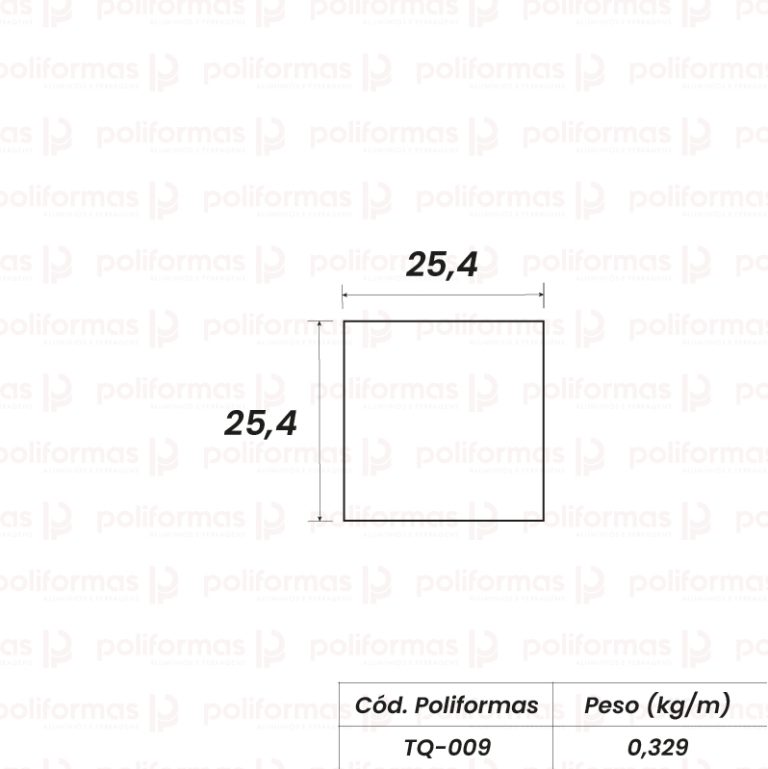 Tubos Quadrados | Poliformas